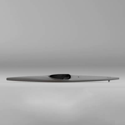 001603 Raw 3D Scan of a Kayak – Full-Scale Canoe Hull by 3DFarm