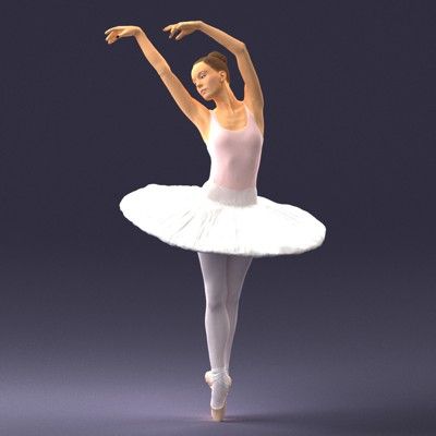 Ballerina (0116) - 3D Model by 3DFarm