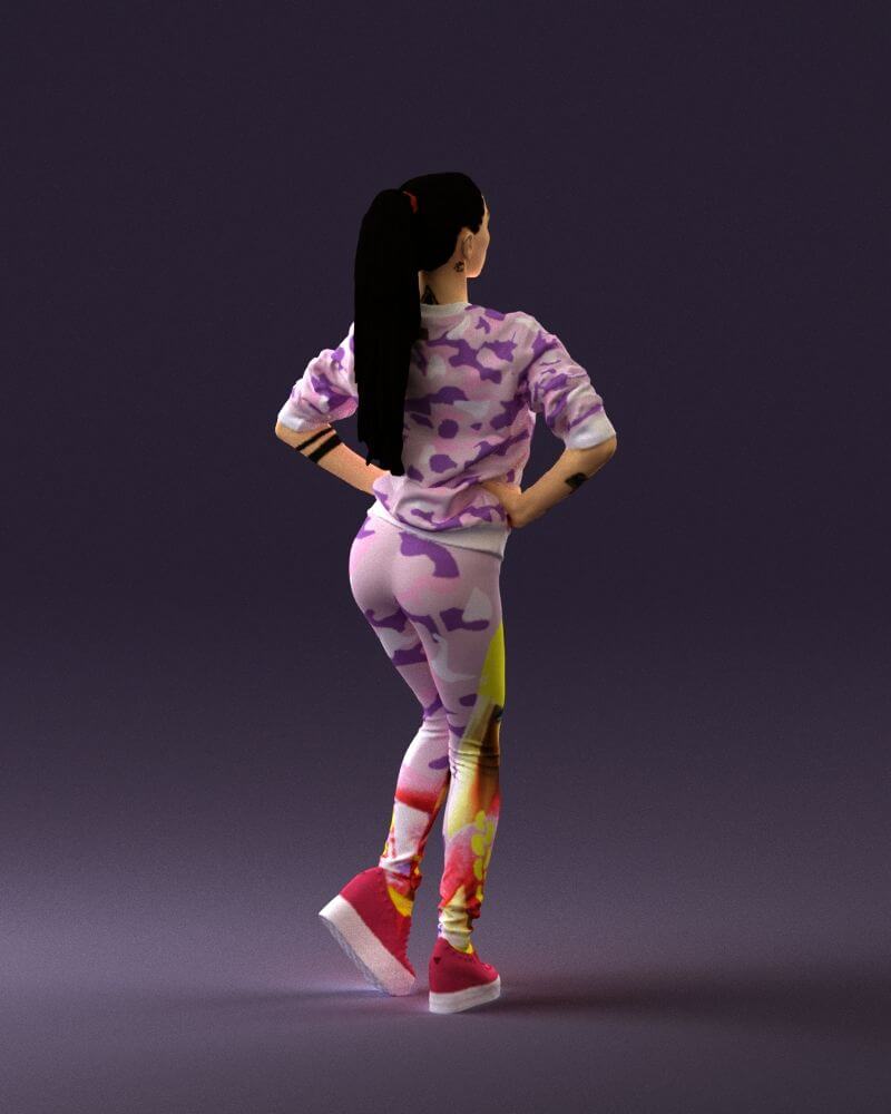 Barbie Girl Duckface (0818) - 3D Model by 3DFarm
