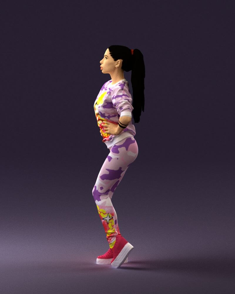 Barbie Girl Duckface (0818) - 3D Model by 3DFarm