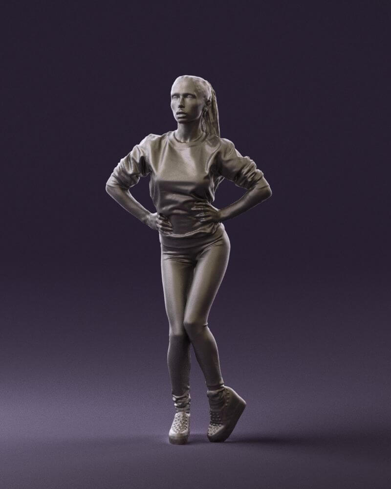 Barbie Girl Duckface (0818) - 3D Model by 3DFarm