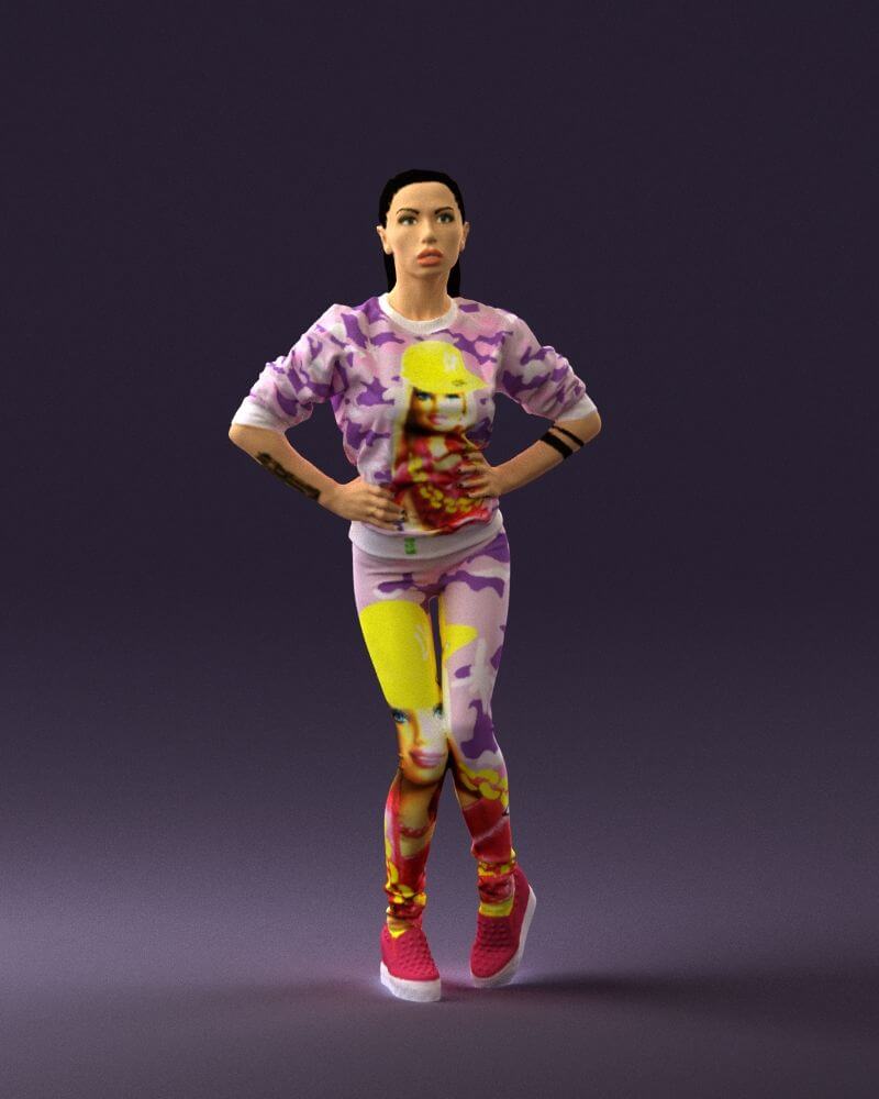Barbie Girl Duckface (0818) - 3D Model by 3DFarm