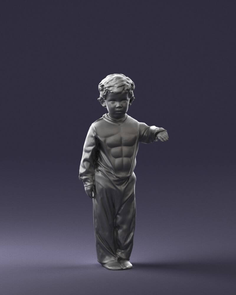 Batman Boy (1016-4) 3D Model by 3DFarm