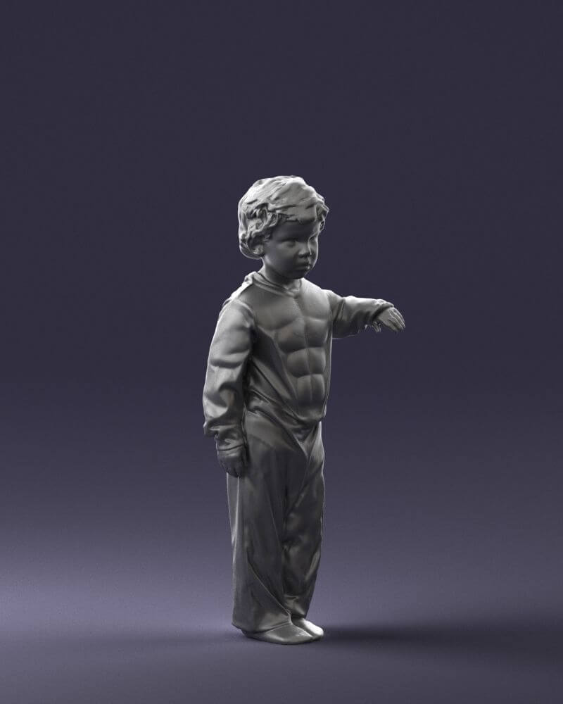 Batman Boy (1016-4) 3D Model by 3DFarm