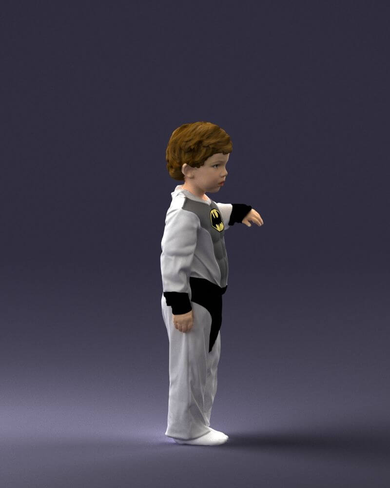 Batman Boy (1016-4) 3D Model by 3DFarm