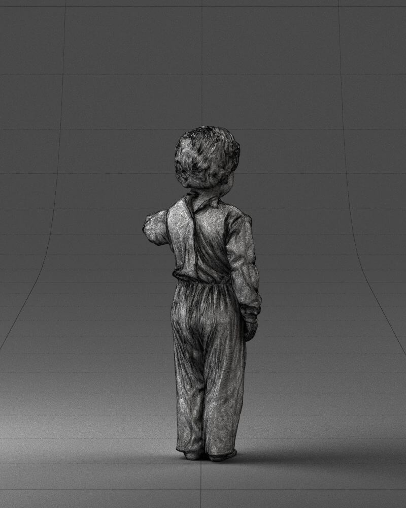 Batman Boy (1016-4) 3D Model by 3DFarm