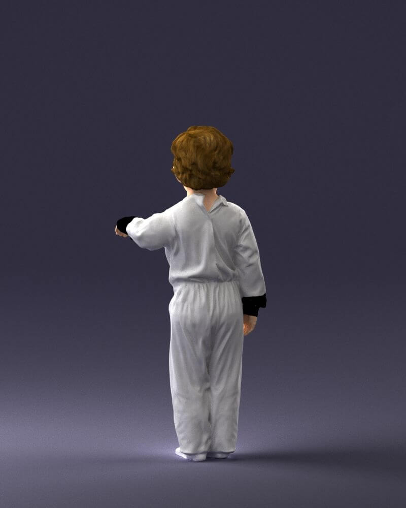 Batman Boy (1016-4) 3D Model by 3DFarm