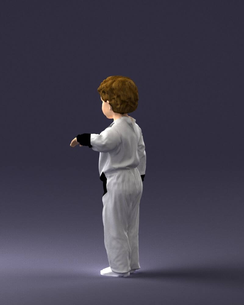 Batman Boy (1016-4) 3D Model by 3DFarm