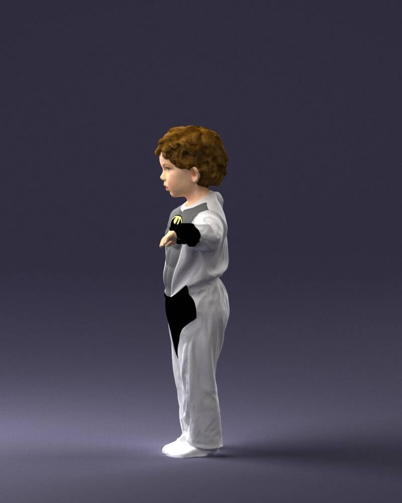 Batman Boy (1016-4) 3D Model by 3DFarm