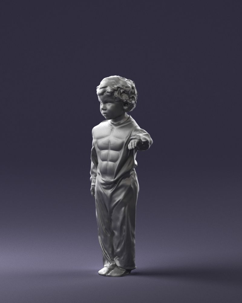 Batman Boy (1016-4) 3D Model by 3DFarm