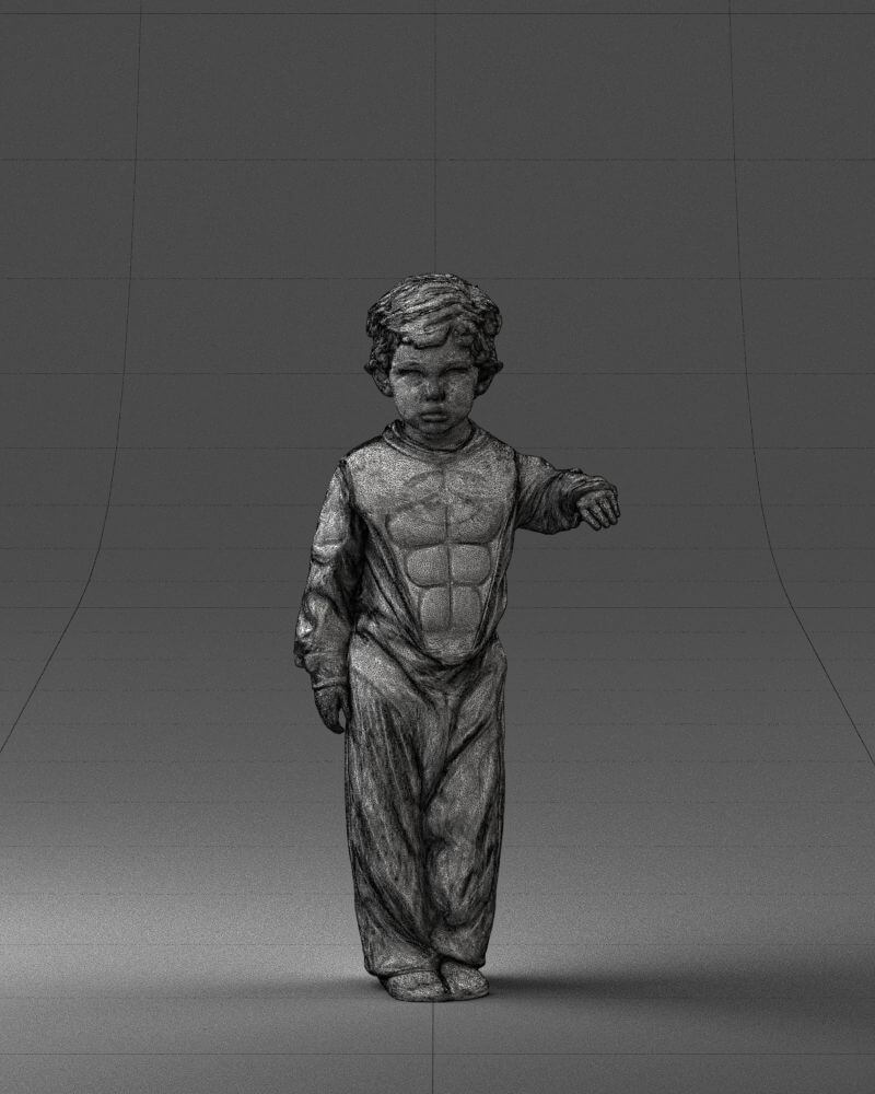 Batman Boy (1016-4) 3D Model by 3DFarm