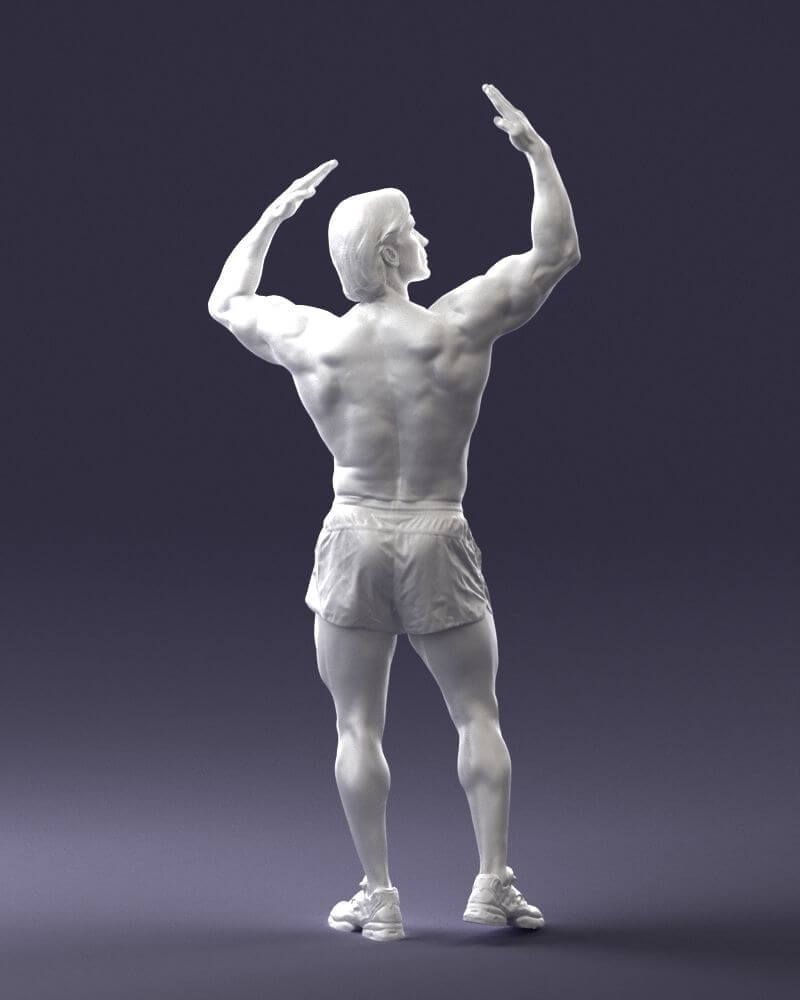 Bodybuilder (0917) - 3D Model by 3DFarm