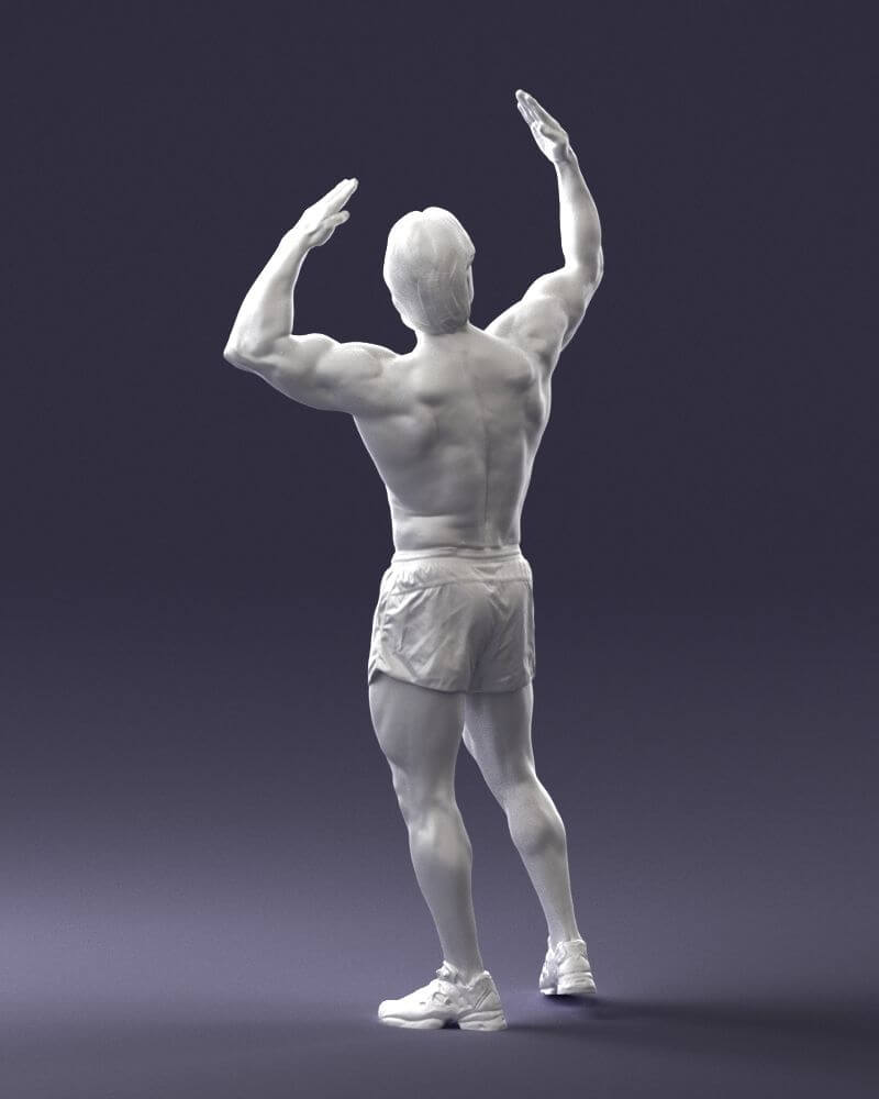 Bodybuilder (0917) - 3D Model by 3DFarm