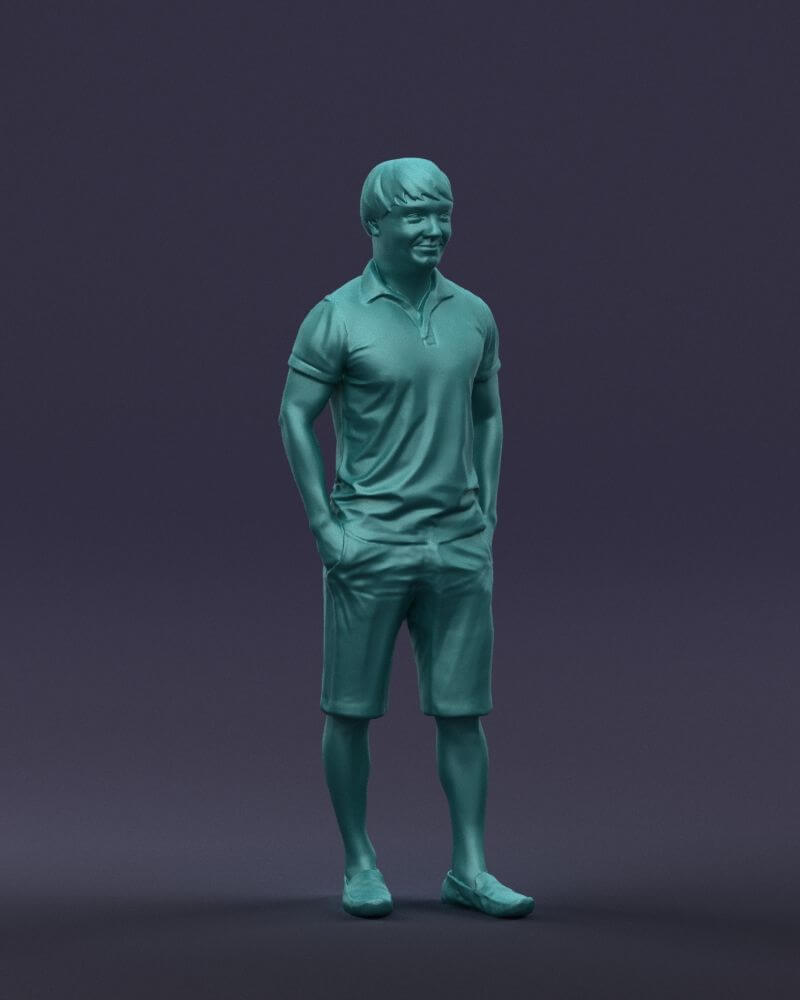 Different Colors Man (0394) - 3D Model by 3DFarm