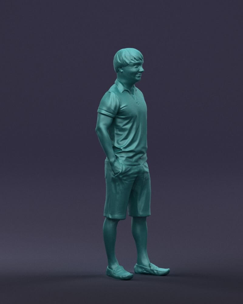 Different Colors Man (0394) - 3D Model by 3DFarm