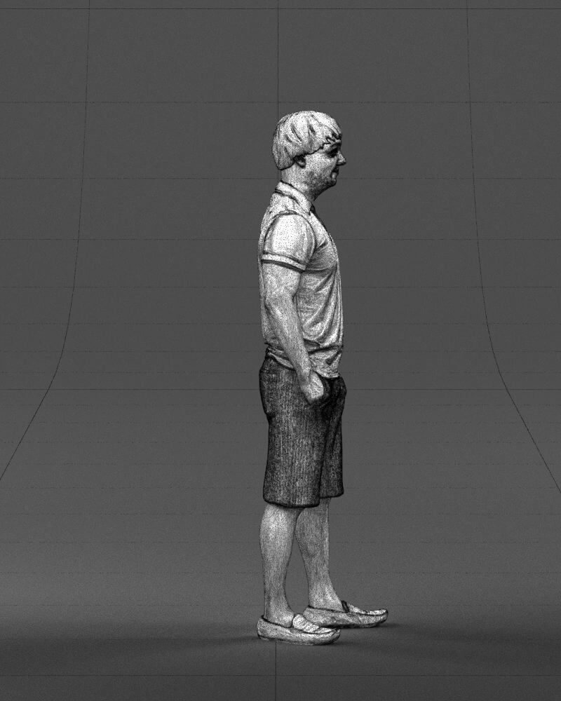 Different Colors Man (0394) - 3D Model by 3DFarm