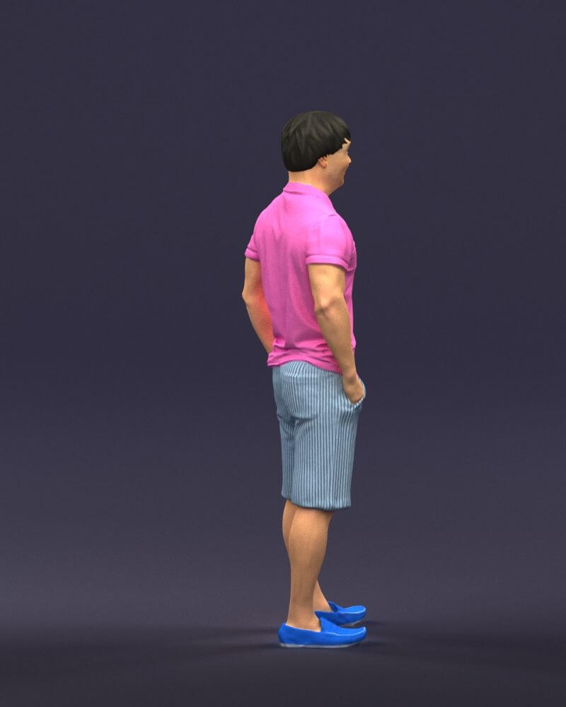 Different Colors Man (0394) - 3D Model by 3DFarm