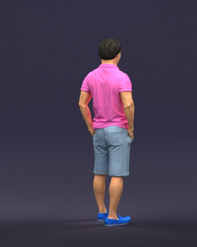 Different Colors Man (0394) - 3D Model by 3DFarm