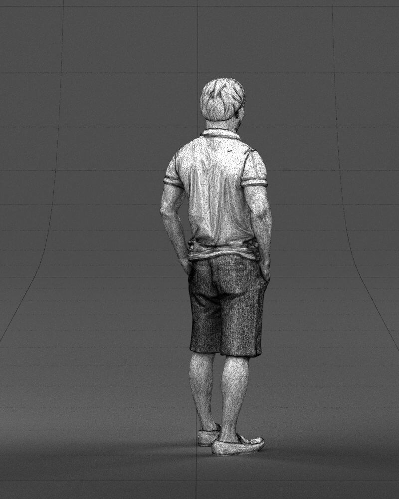 Different Colors Man (0394) - 3D Model by 3DFarm