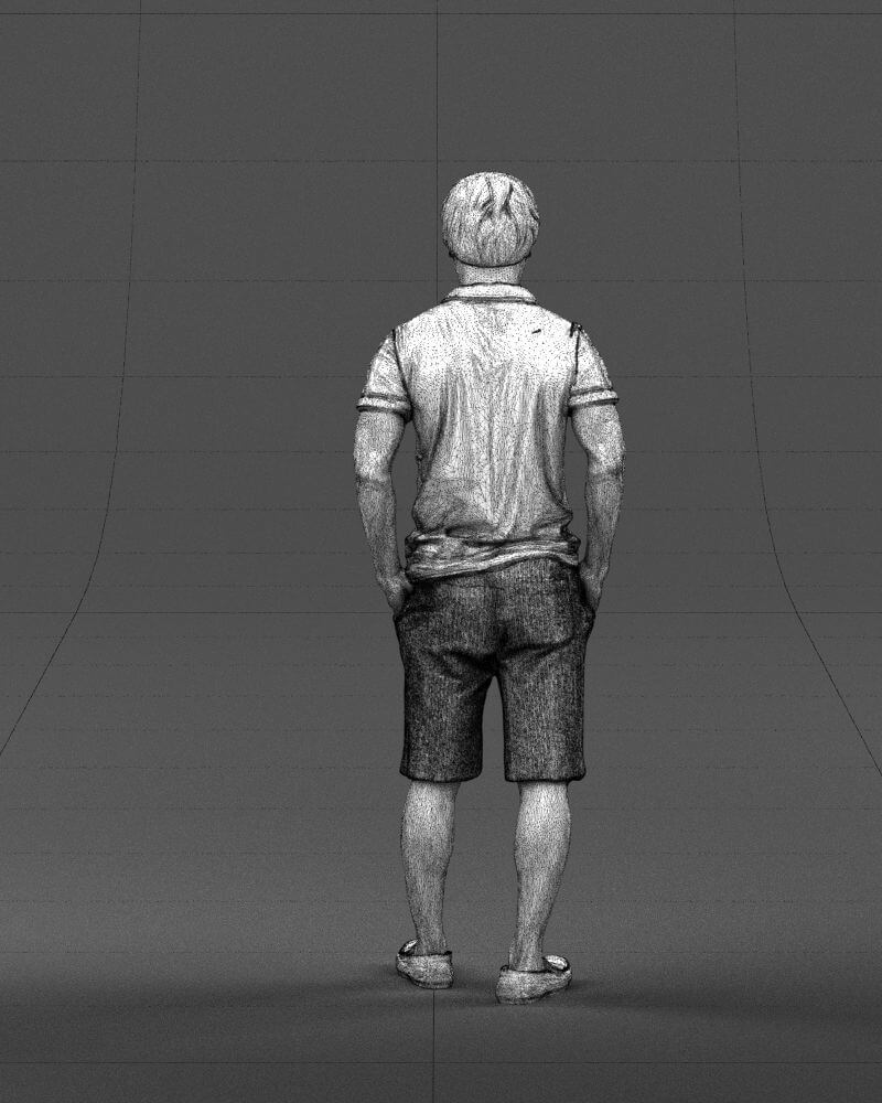 Different Colors Man (0394) - 3D Model by 3DFarm