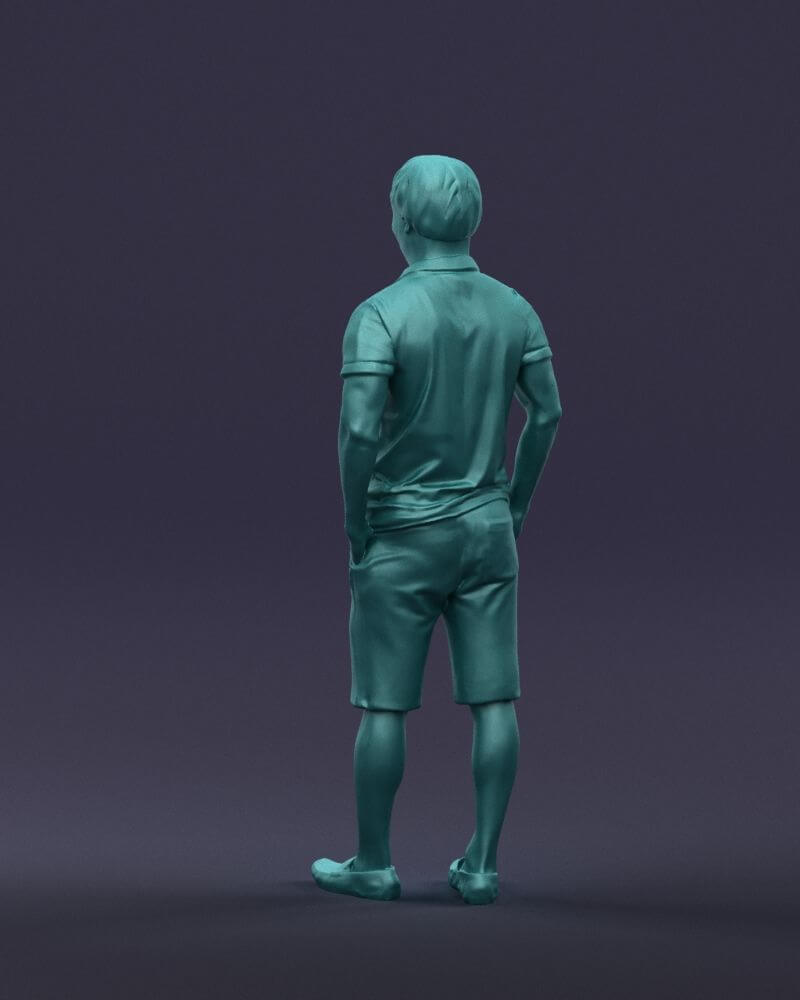 Different Colors Man (0394) - 3D Model by 3DFarm