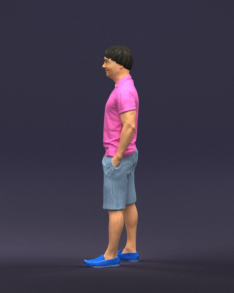 Different Colors Man (0394) - 3D Model by 3DFarm