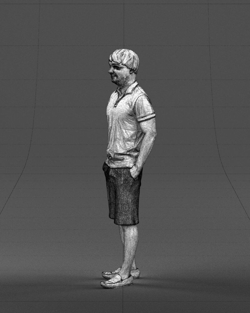 Different Colors Man (0394) - 3D Model by 3DFarm