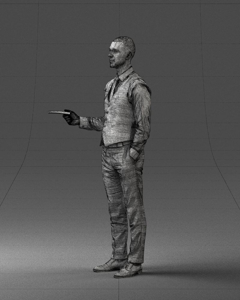 Fashion Rich Man (1224) - 3D Model by 3DFarm