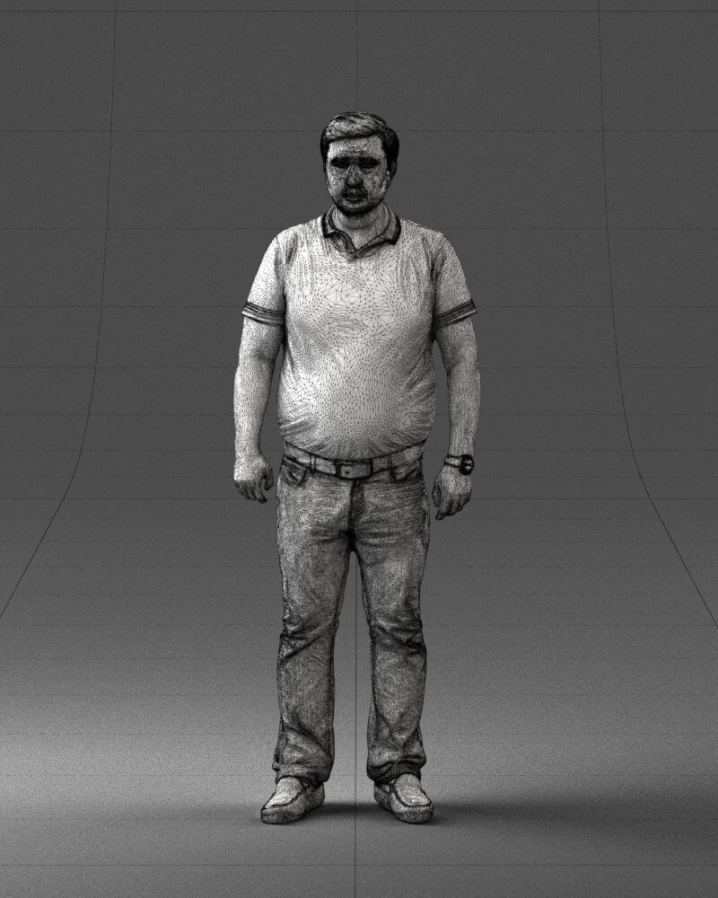 Fat Man (0018) - 3D Model by 3DFarm
