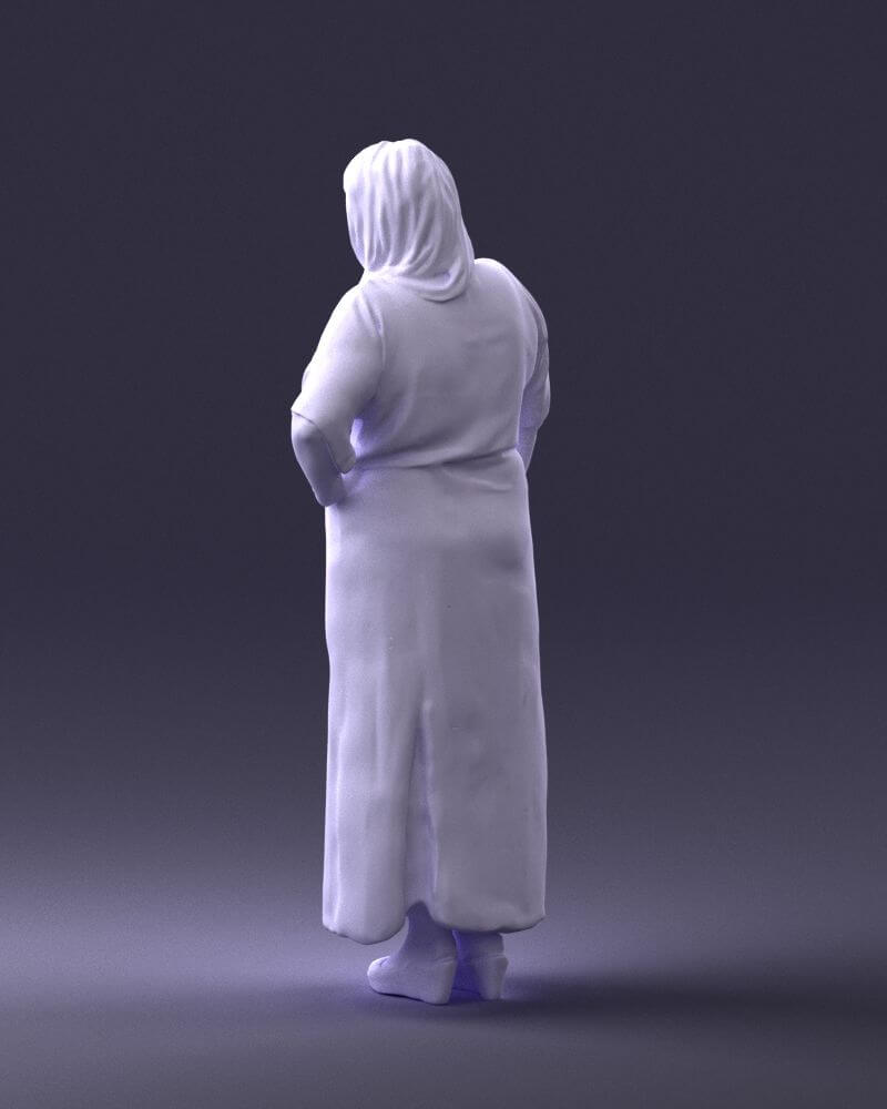 Fat Woman (0075) - 3D Model by 3DFarm