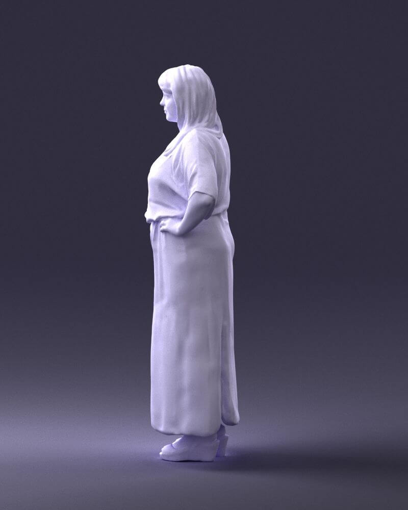 Fat Woman (0075) - 3D Model by 3DFarm