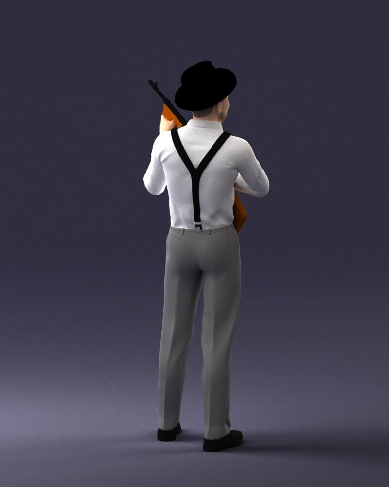 Gangster (0105) - 3D Model by 3DFarm