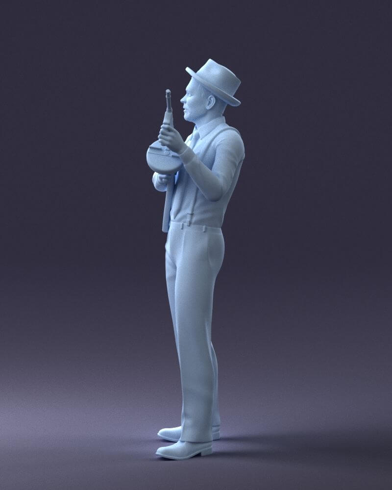 Gangster (0105) - 3D Model by 3DFarm