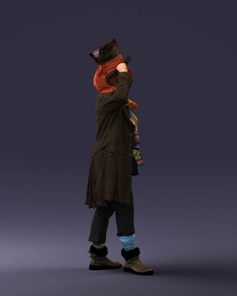 Hatter (1101) - Free 3D Model by 3DFarm