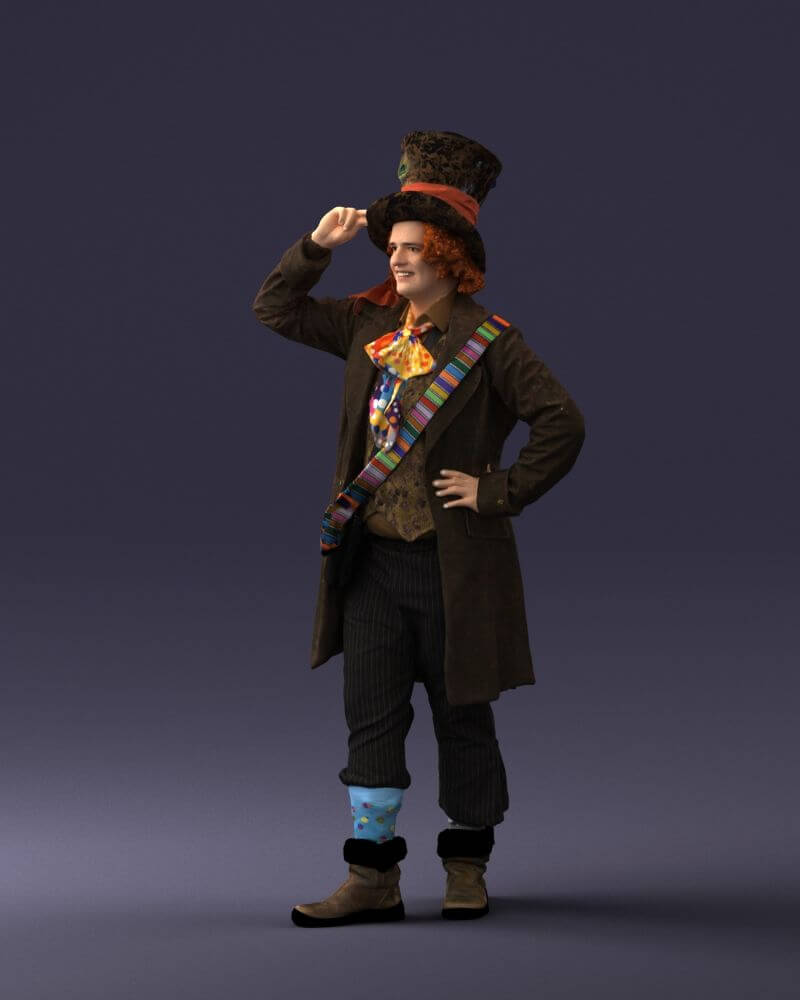 Hatter (1101) - Free 3D Model by 3DFarm