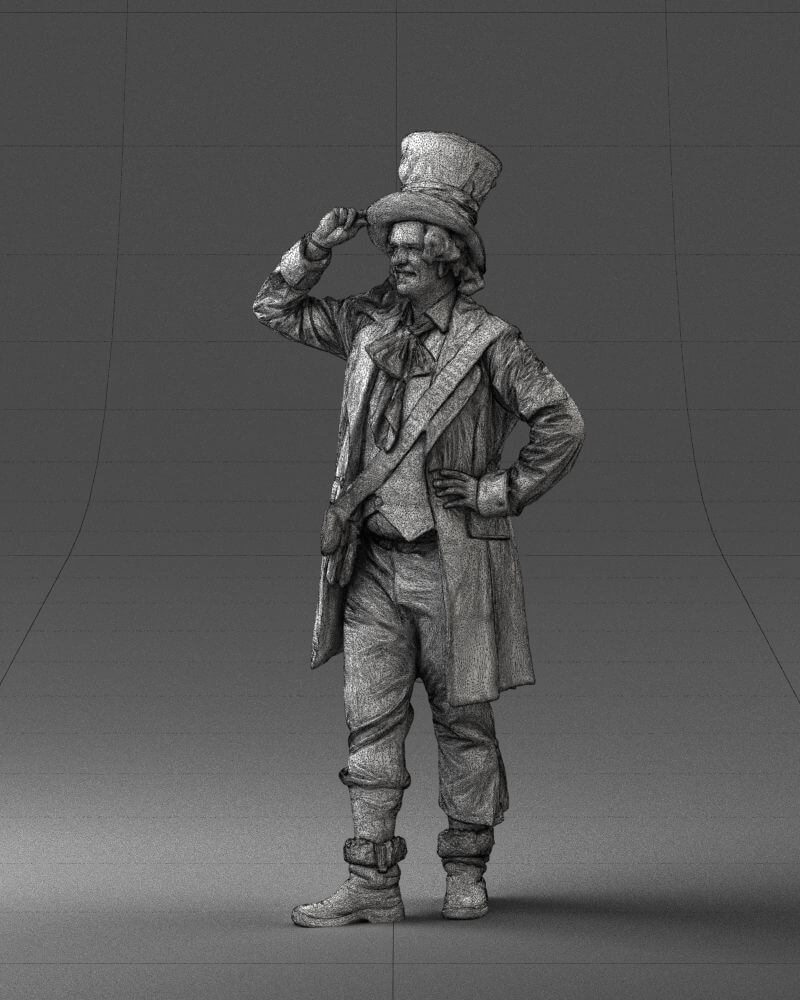 Hatter (1101) - Free 3D Model by 3DFarm