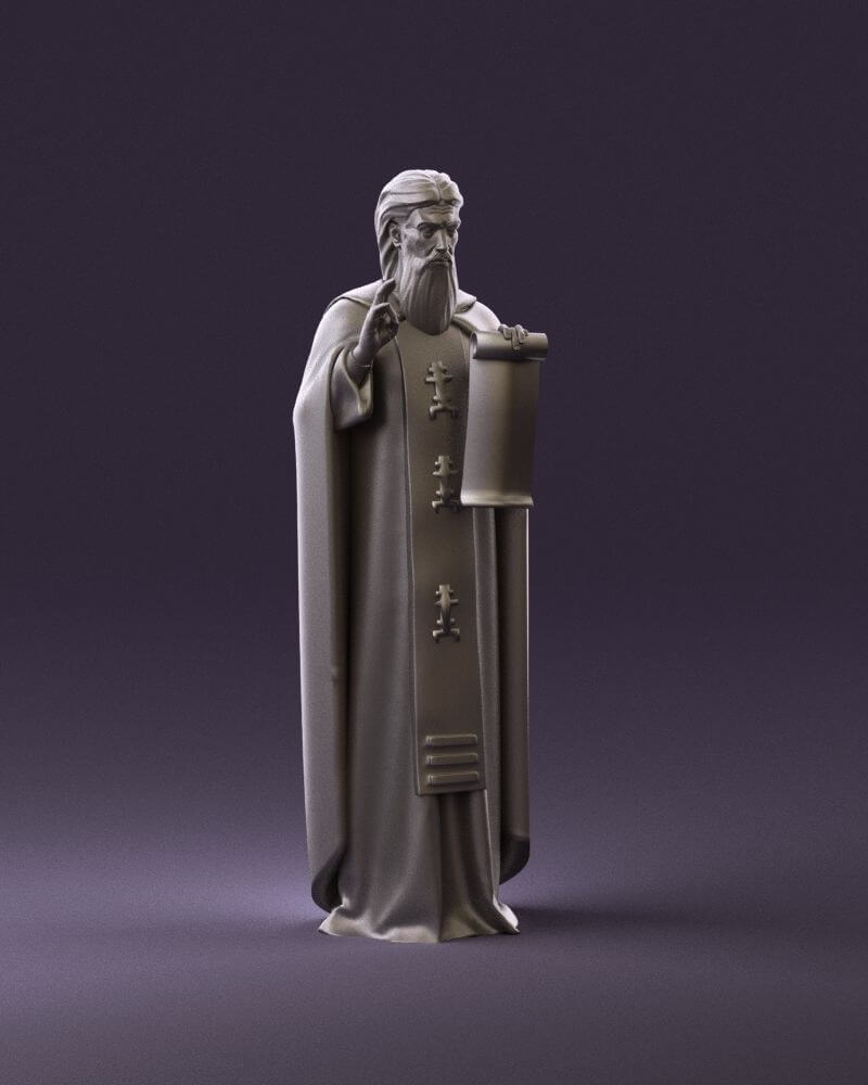 Orthodox Priest (000970) - 3D Model by 3DFarm