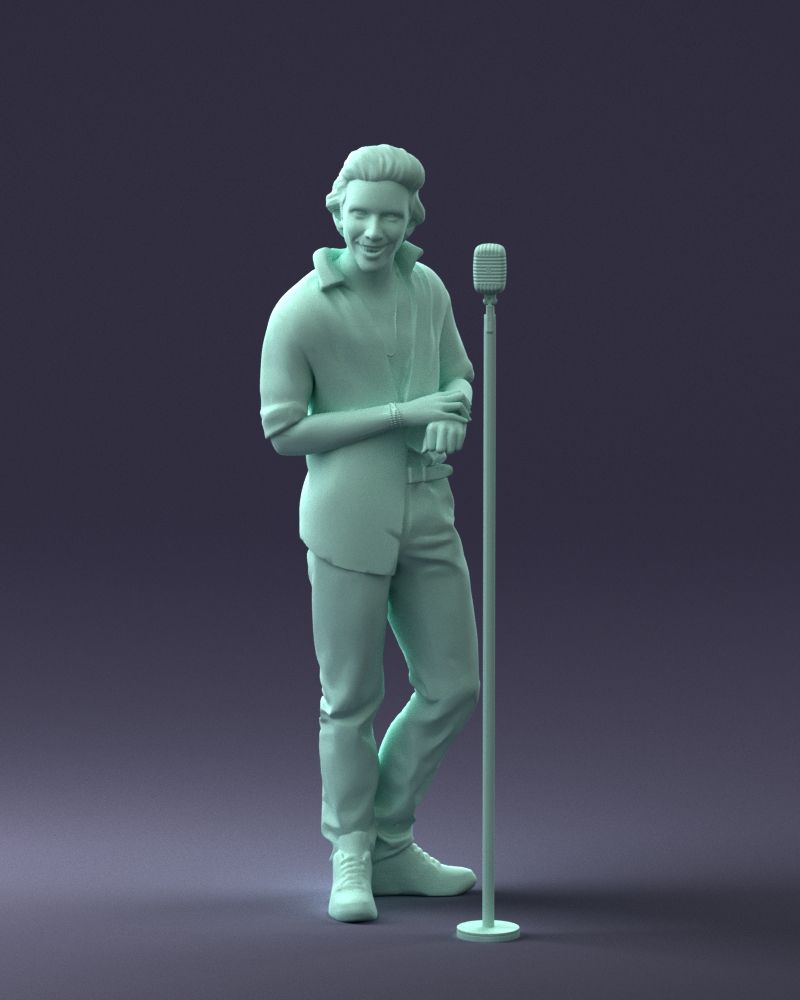 Retro Singer (0430) - 3D Model by 3DFarm