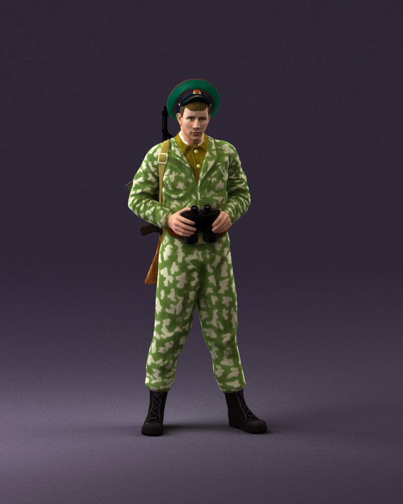 Soviet Scout (1107) - 3D Model by 3DFarm