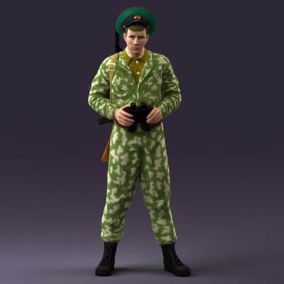 Soviet Scout (1107) - 3D Model by 3DFarm