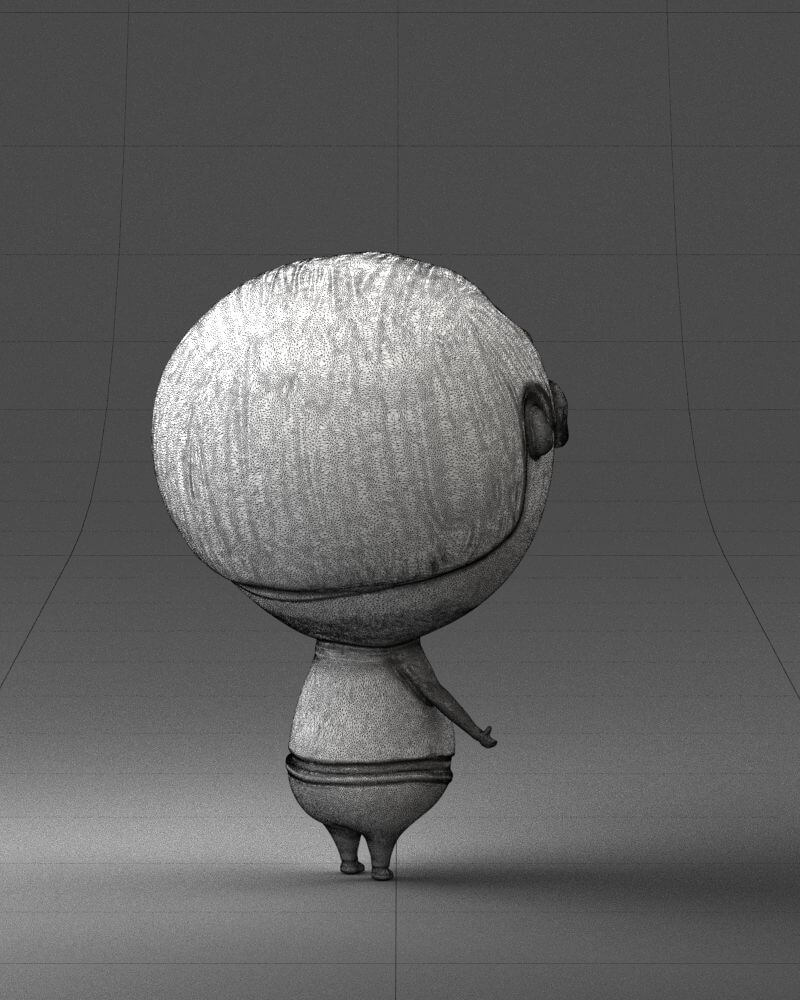 Toy Man (0030) - 3D Model by 3DFarm