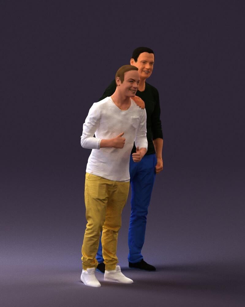 Friends Hand On Shoulder