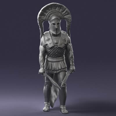Warrior (0303-9) 3D Model by 3DFarm