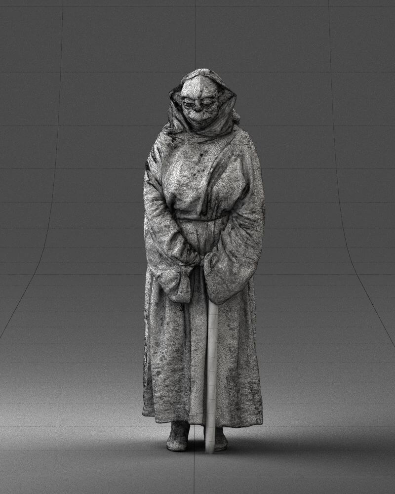 Woman Yoda (1101) - 3D Model by 3DFarm