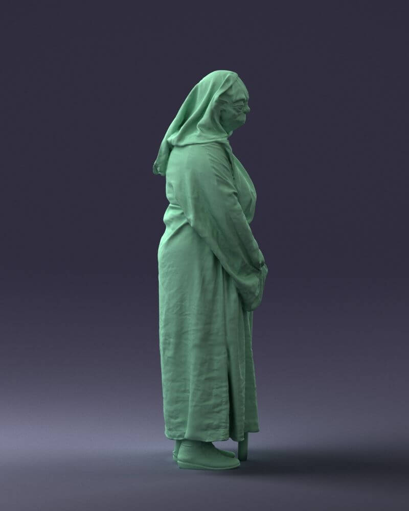 Woman Yoda (1101) - 3D Model by 3DFarm