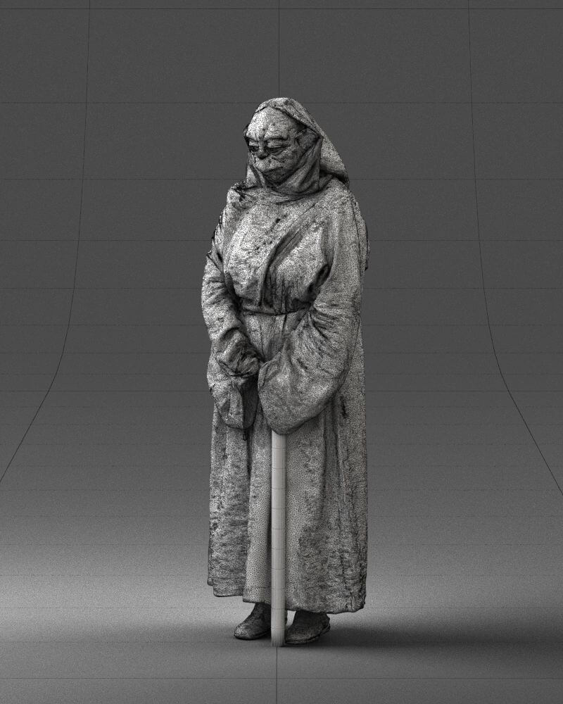 Woman Yoda (1101) - 3D Model by 3DFarm