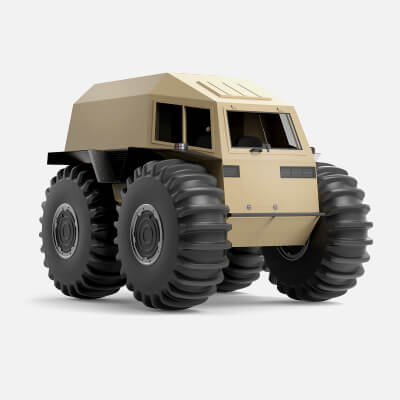 Cross Country Vehicle - 3D Model by 3DHEPECT