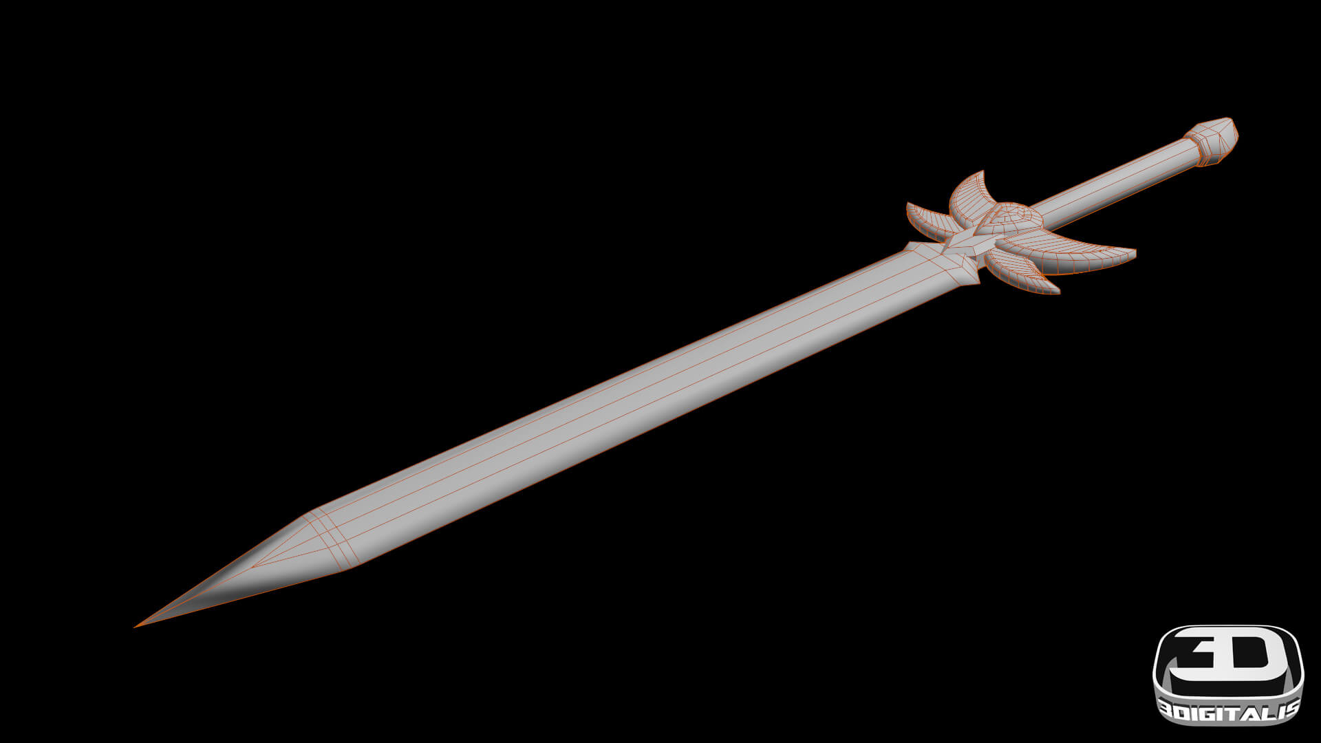 Modular Sword Pack #1 - 3D Model by 3Digitalis