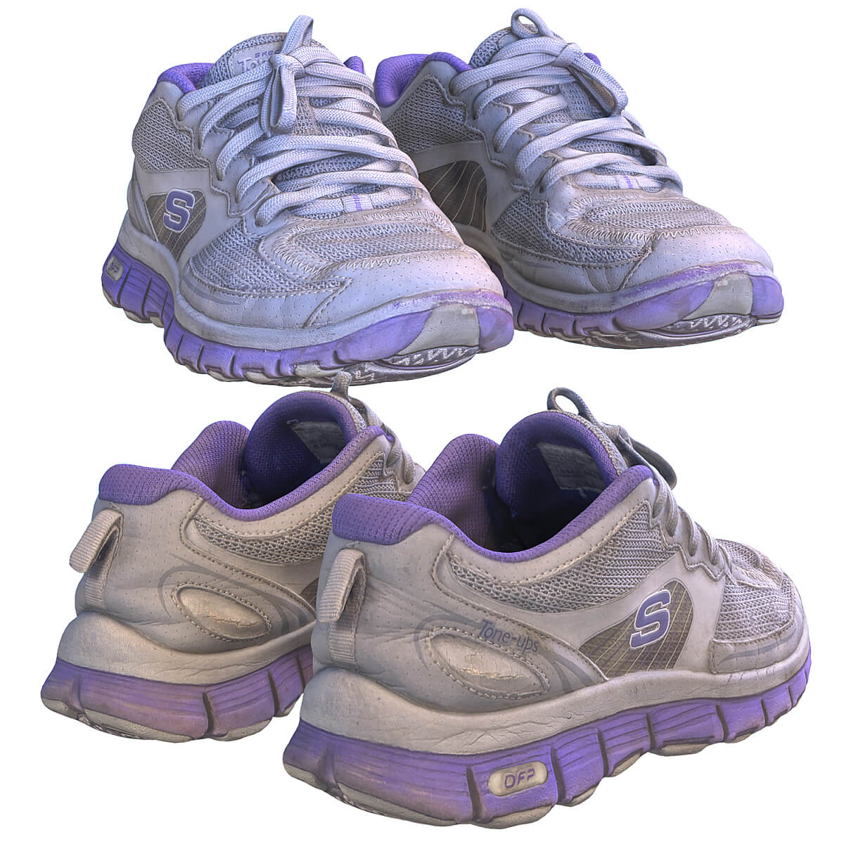 1 .Skechers Sneakers - 3D Model by 3Dimention