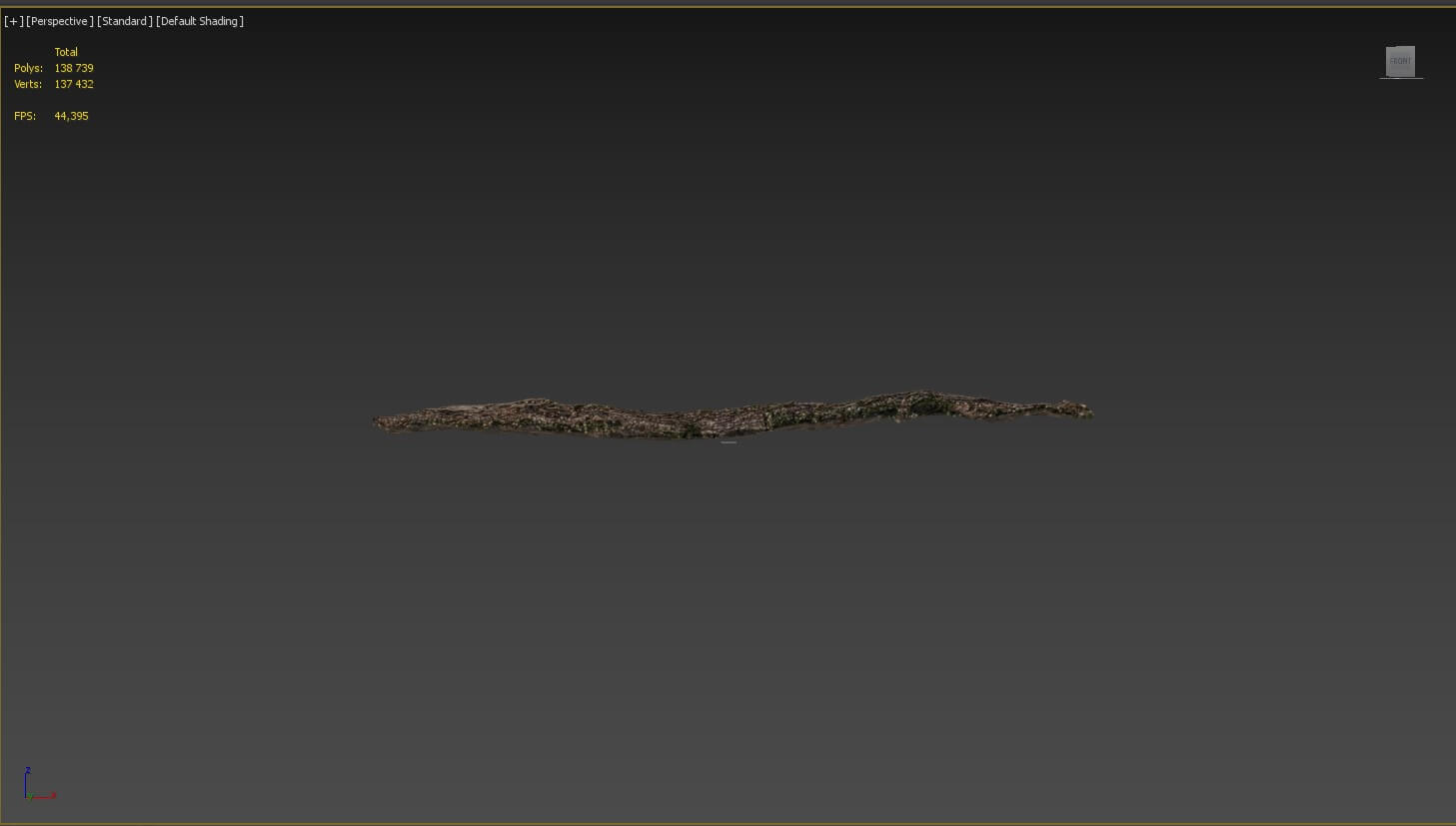 Rotten Log, Snag - 3D Model by 3Dimention